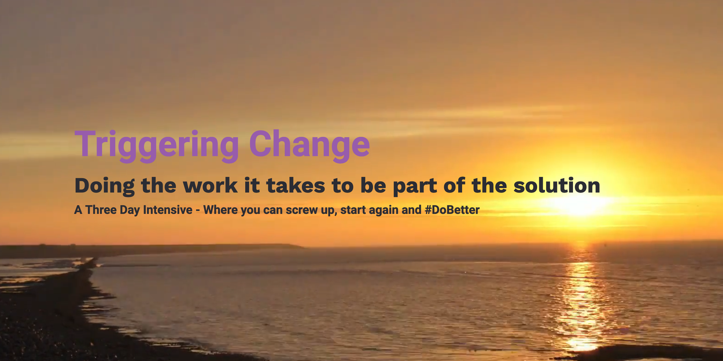 Triggering Change - Uncommon Consulting